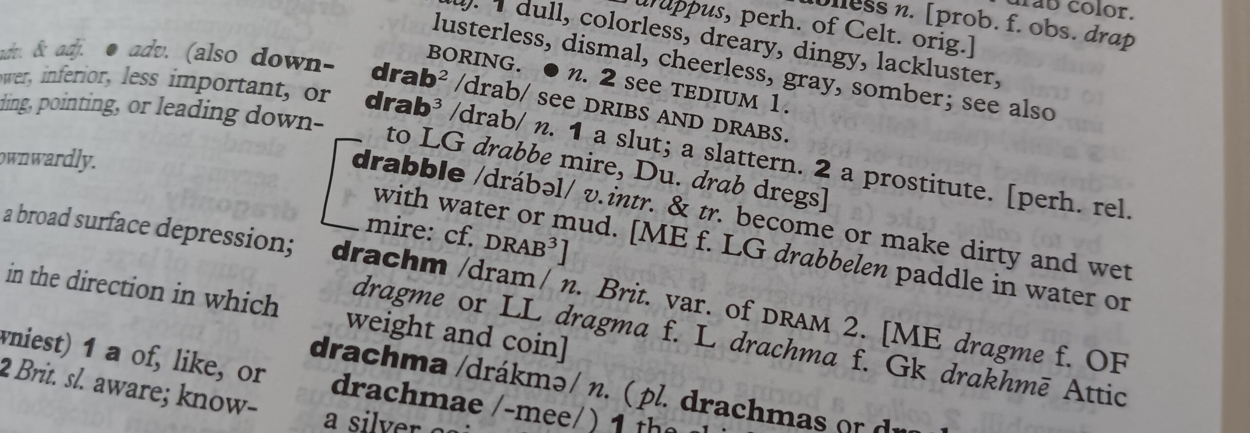 Why Is a 100-Word Story Called a Drabble? (The Strange Origin of the ...
